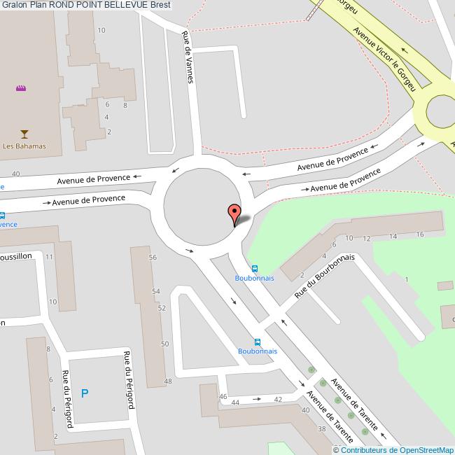 Rond point BELLEVUE Brest