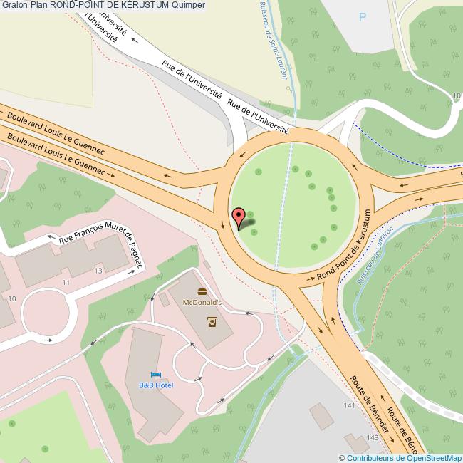 Rond-point de KÉRUSTUM Quimper