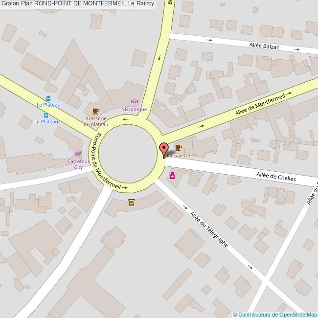 Rond-point de MONTFERMEIL Le Raincy