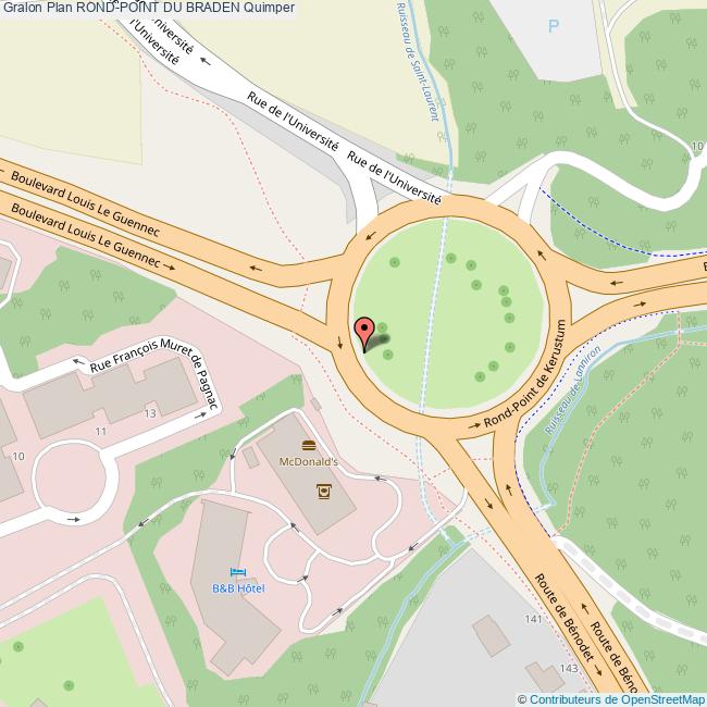 Rond-point du BRADEN Quimper