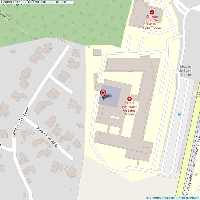 Rond-point du GÉNÉRAL DIEGO BROSSET Gassin