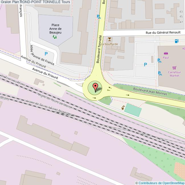 Rond-point TONNELLÉ Tours