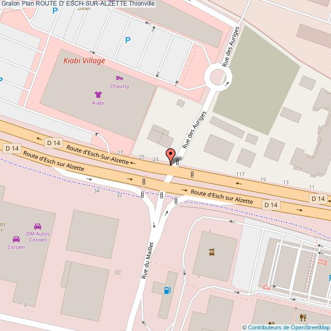 Route d' ESCH-SUR-ALZETTE Thionville