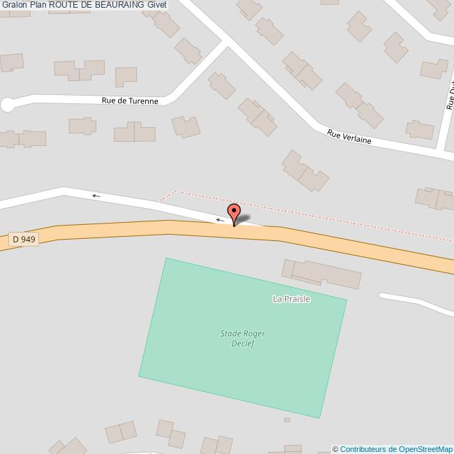 Route de BEAURAING Givet