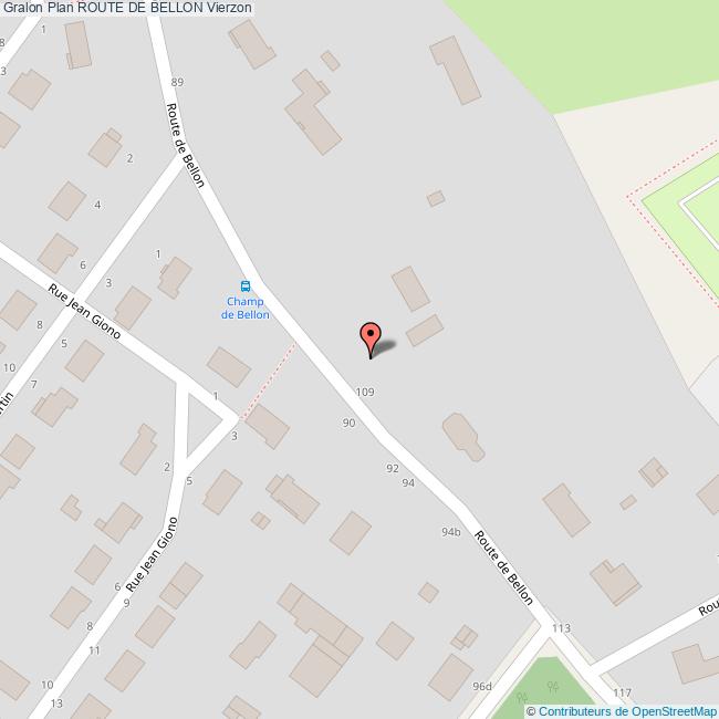 Route de BELLON Vierzon