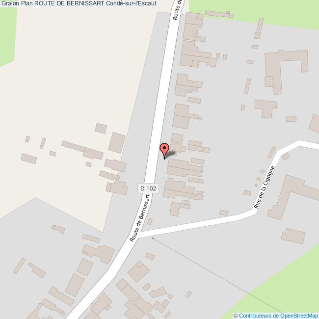 Route de BERNISSART Condé-sur-l'Escaut