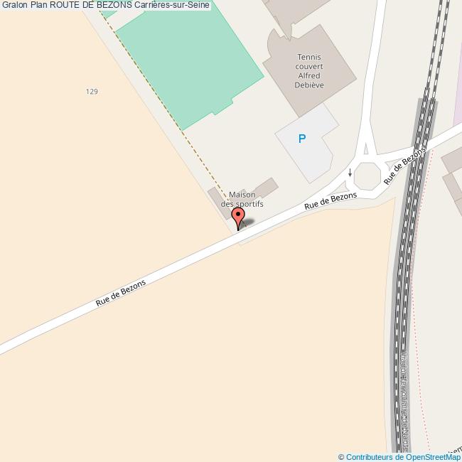 Route de BEZONS Carrières-sur-Seine