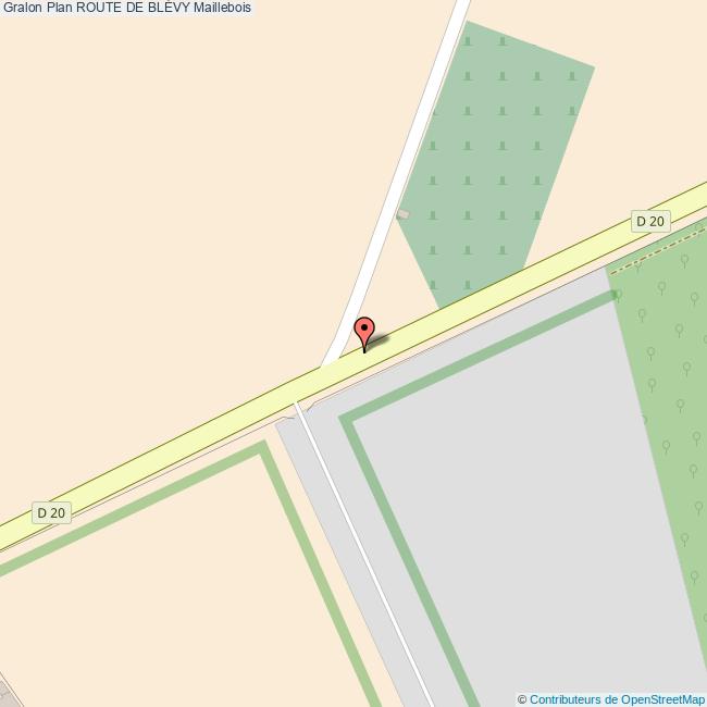 Route de BLÉVY Maillebois