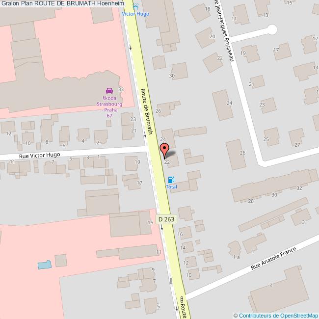 Route de BRUMATH Hoenheim