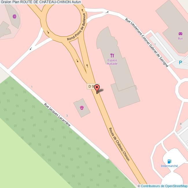 Route de CHÂTEAU-CHINON Autun