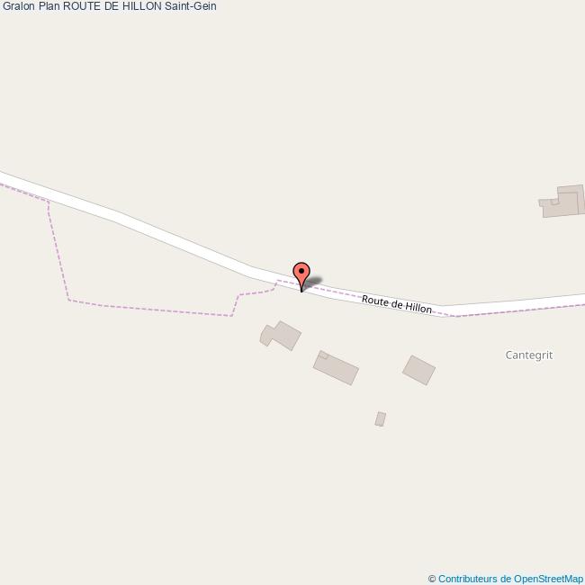 Route de HILLON Saint-Gein