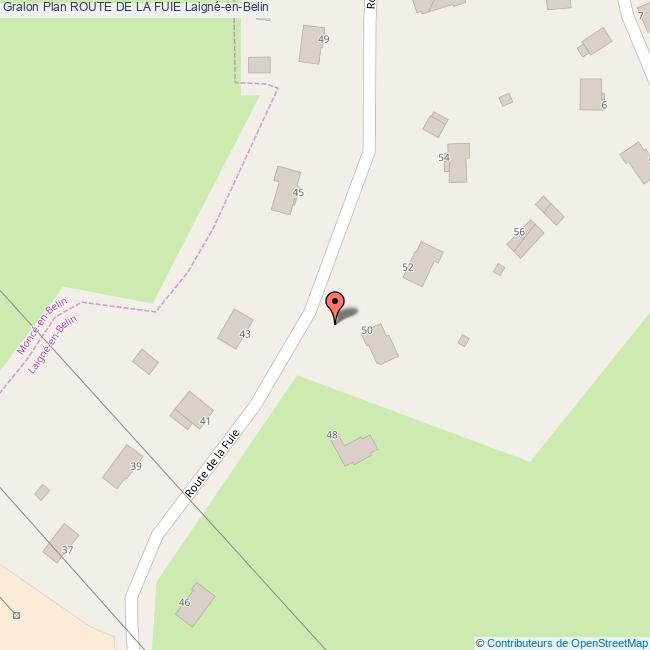 Route de la FUIE Laigné-en-Belin