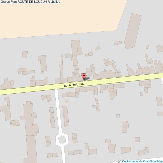 Route de LOUDUN Richelieu