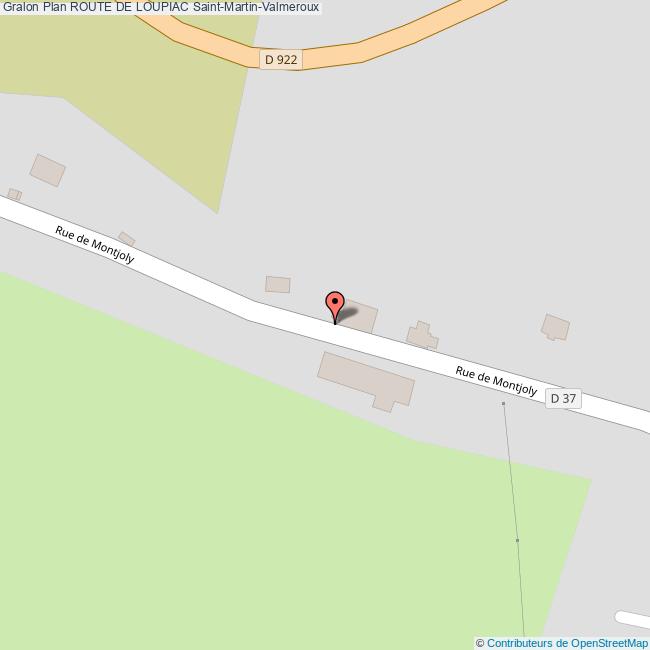 Route de LOUPIAC Saint-Martin-Valmeroux
