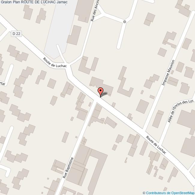 Route de LUCHAC Jarnac