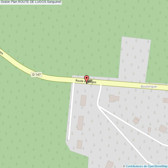 Route de LUGOS Sanguinet
