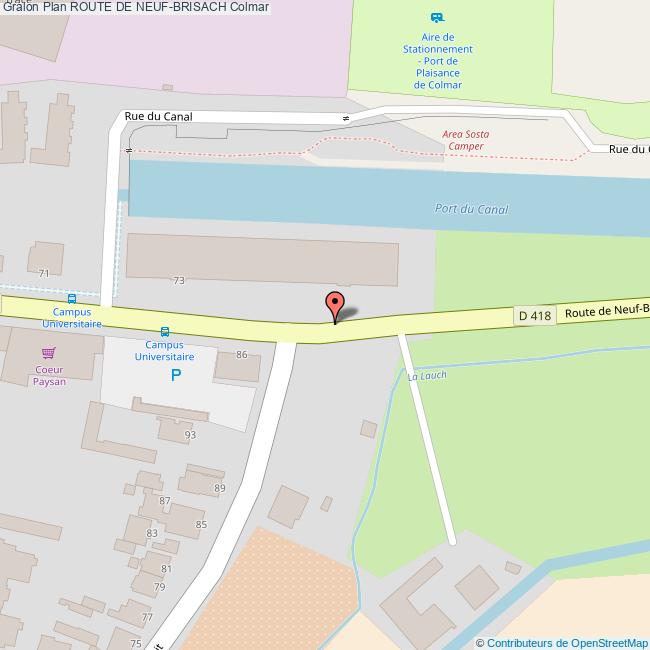 Route de NEUF-BRISACH Colmar