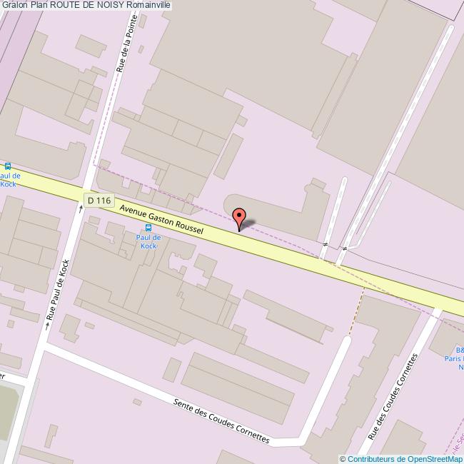 Route de NOISY Romainville
