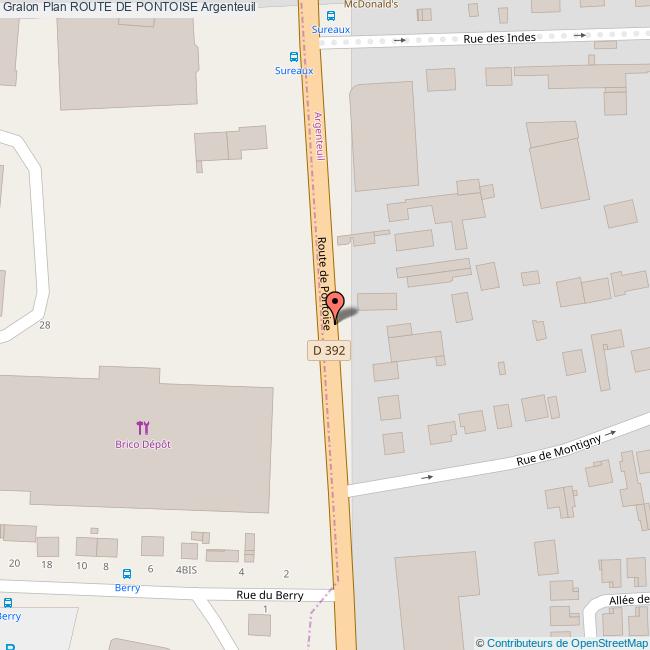 Route de PONTOISE Argenteuil