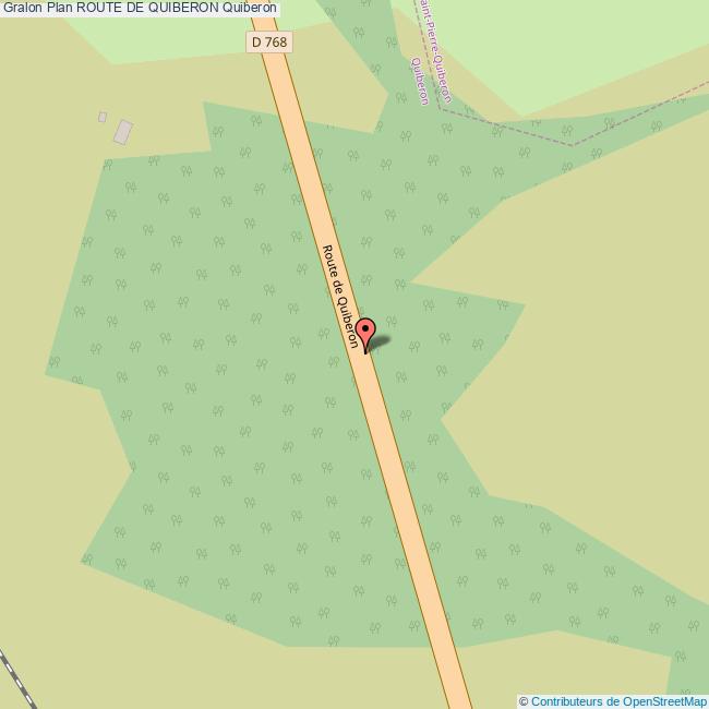 Route de QUIBERON Quiberon