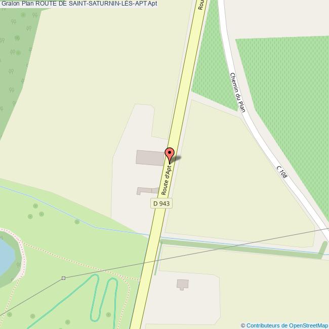 Route de SAINT-SATURNIN-LÈS-APT Apt