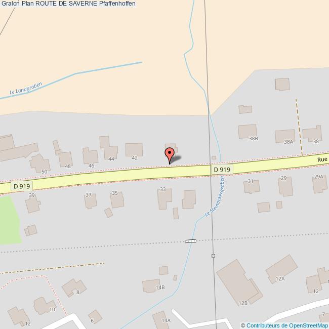 Route de SAVERNE Pfaffenhoffen