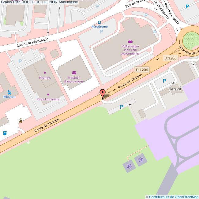 Route de THONON Annemasse