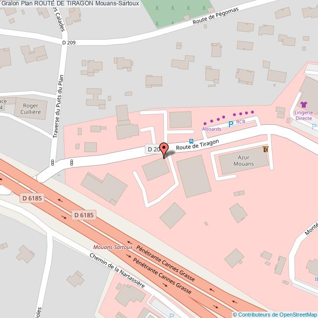 Route de TIRAGON Mouans-Sartoux