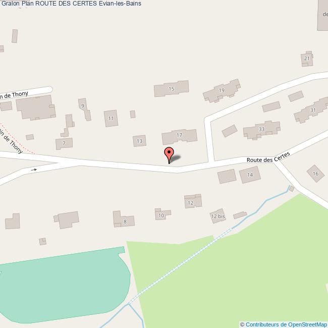 Route des CERTES Evian-les-Bains