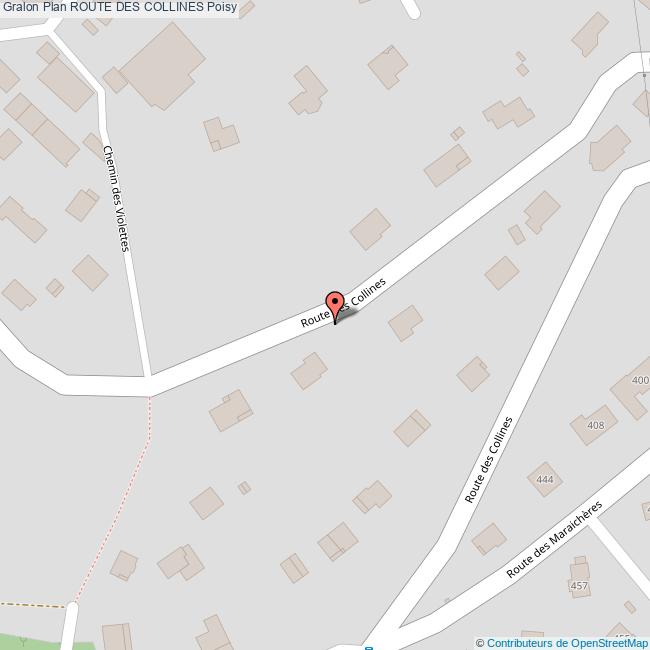 Route des COLLINES Poisy