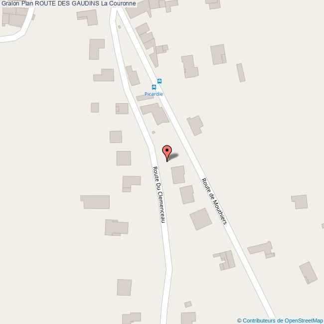 Route des GAUDINS La Couronne