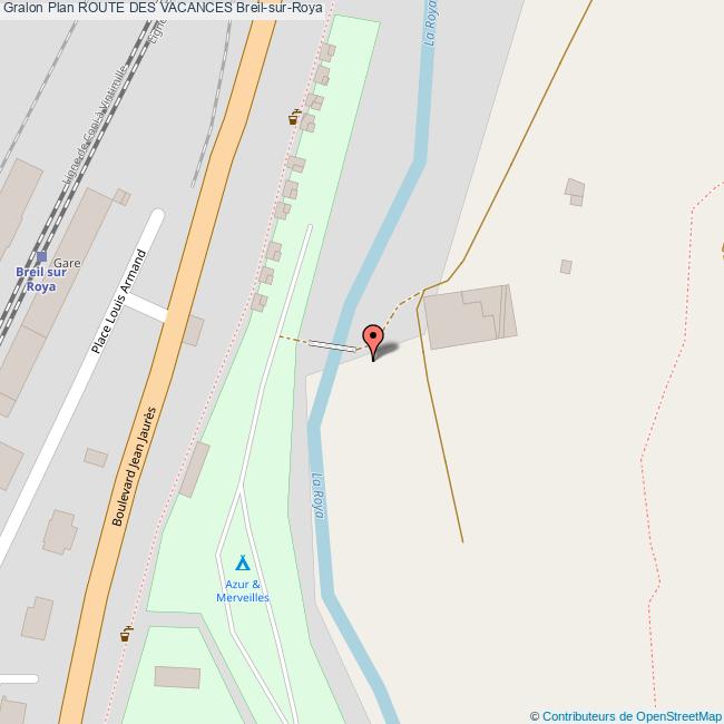 Route des VACANCES Breil-sur-Roya