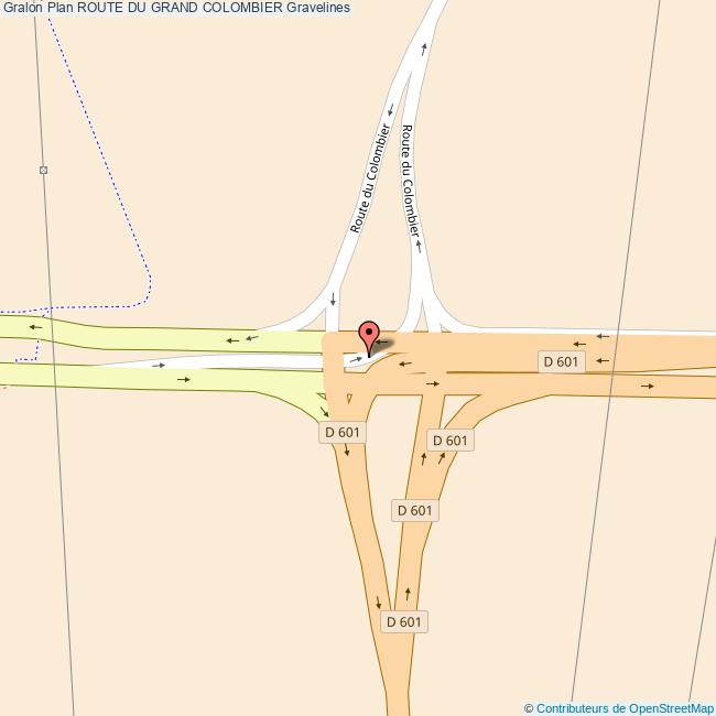 Route du GRAND COLOMBIER Gravelines