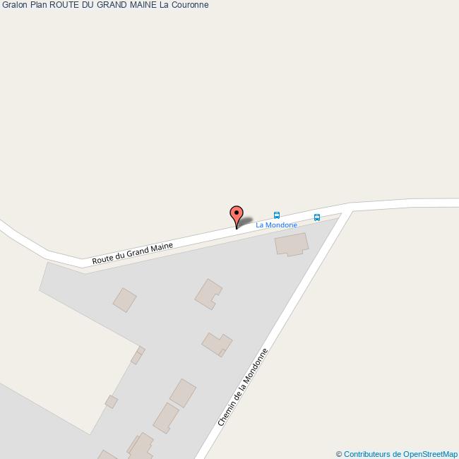 Route du GRAND MAINE La Couronne