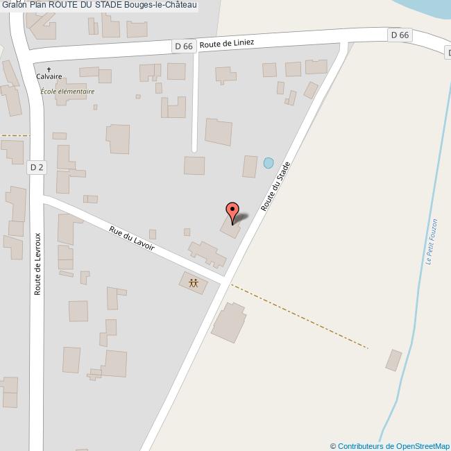 Route du STADE Bouges-le-Château