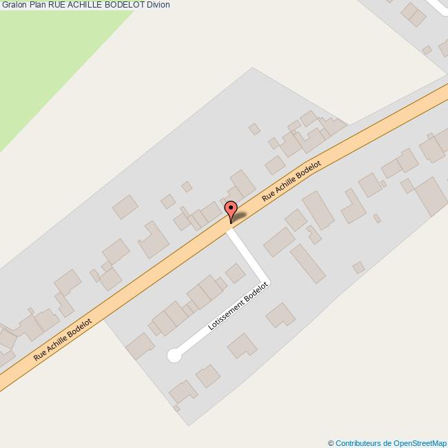 Rue ACHILLE BODELOT Divion