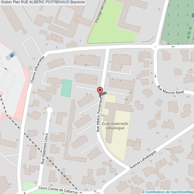 Rue ALBÉRIC POITRENAUD Bayonne