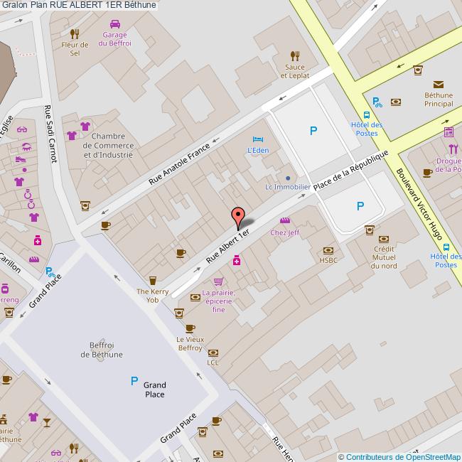 Rue ALBERT 1ER Béthune