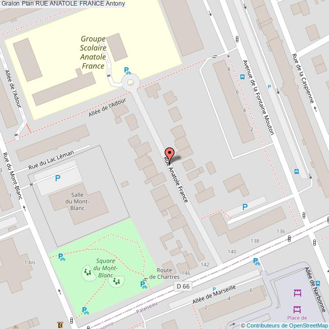 Rue ANATOLE FRANCE Antony