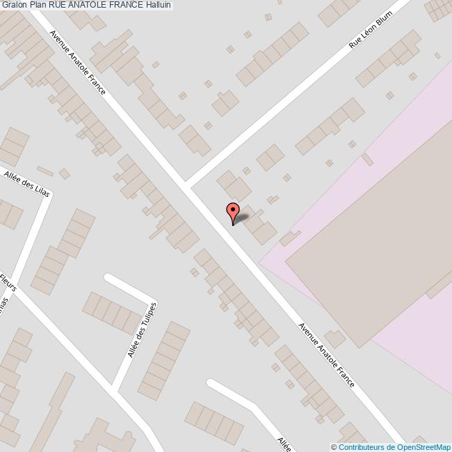 Rue ANATOLE FRANCE Halluin