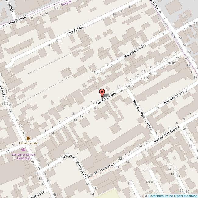 Rue ANDRÉ BRU Villejuif