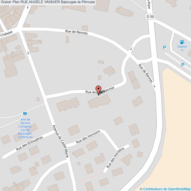 Rue ANGÈLE VANNIER Bazouges-la-Pérouse
