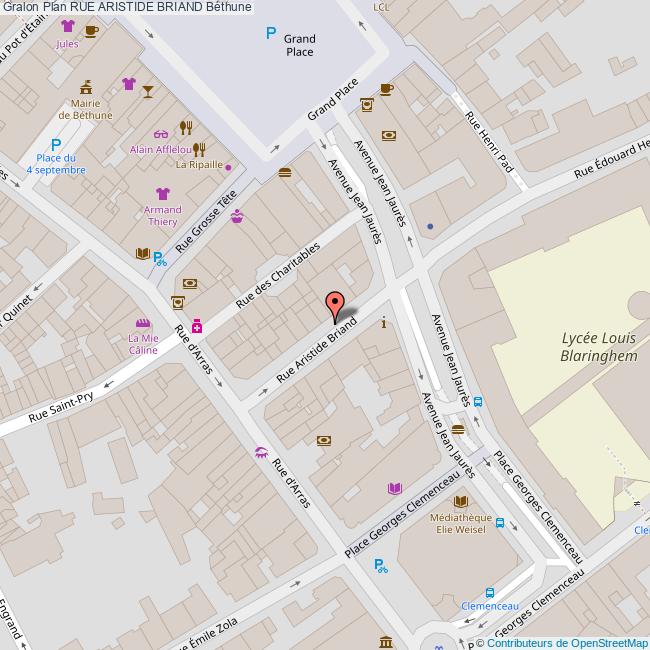 Rue ARISTIDE BRIAND Béthune