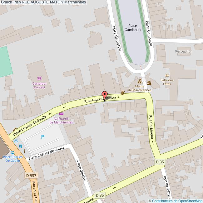 Rue AUGUSTE MATON Marchiennes