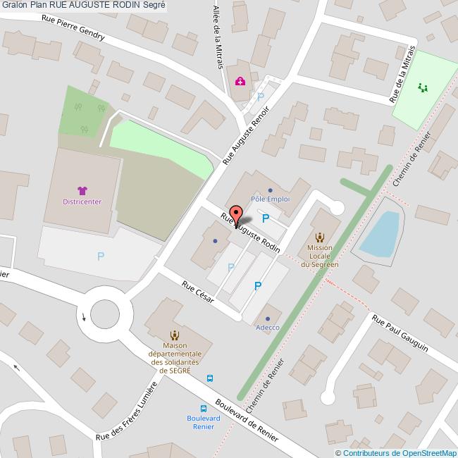 Rue AUGUSTE RODIN Segré