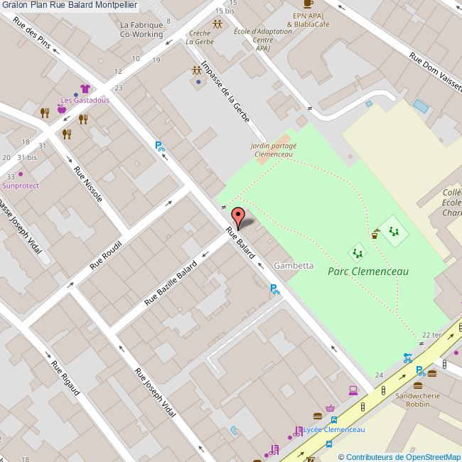 Rue Balard Montpellier