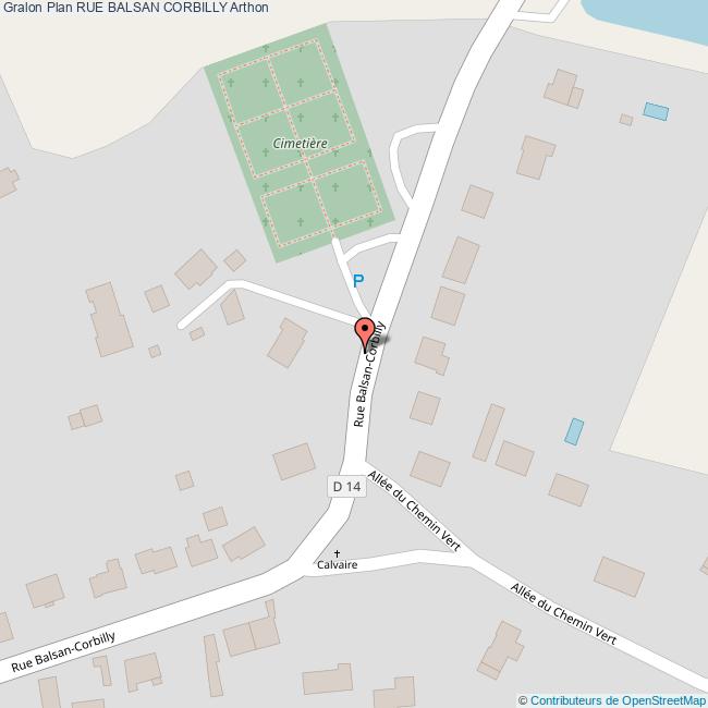 Rue BALSAN CORBILLY Arthon