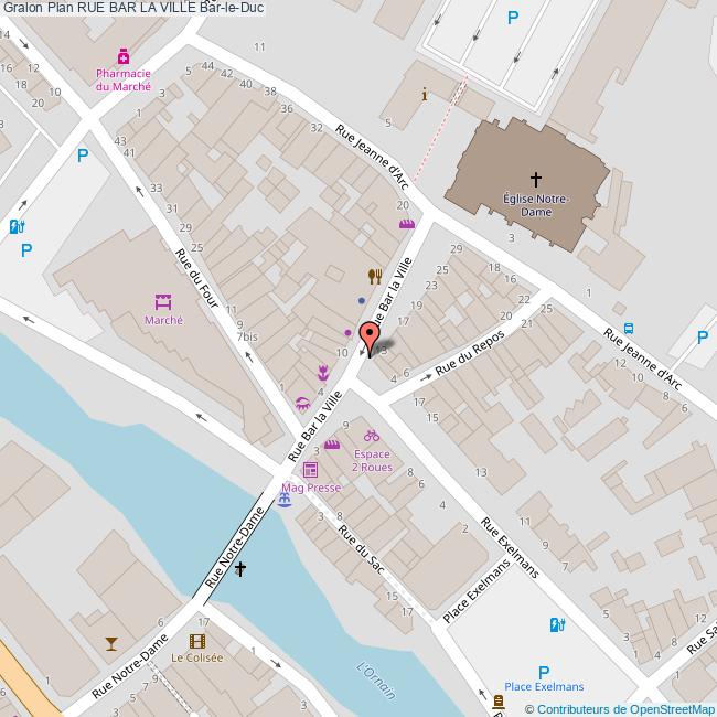 Rue BAR LA VILLE Bar-le-Duc