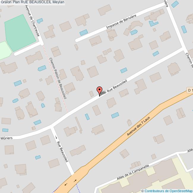 Rue BEAUSOLEIL Meylan