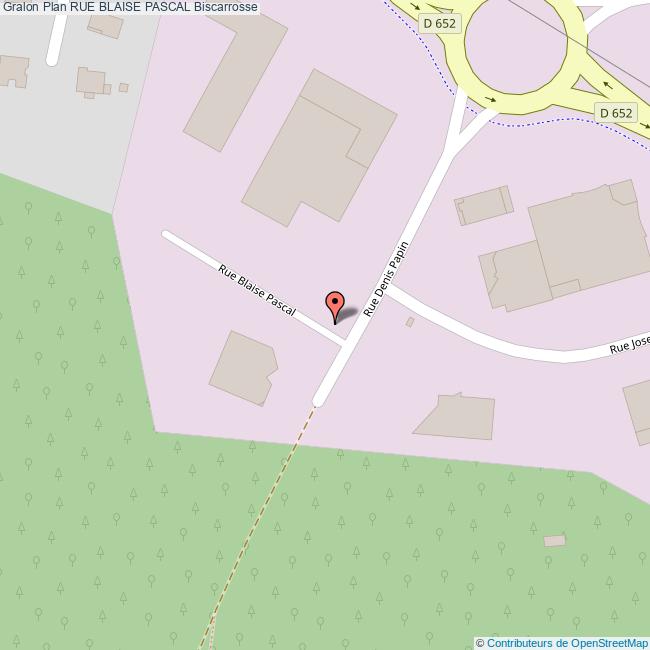 Rue BLAISE PASCAL Biscarrosse